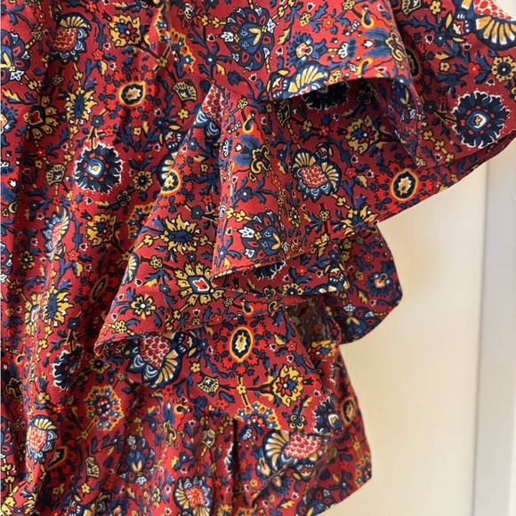 Doen | Dresses | Nwot Doen Beatriz Dress In Rouge Riviera Medallion ...